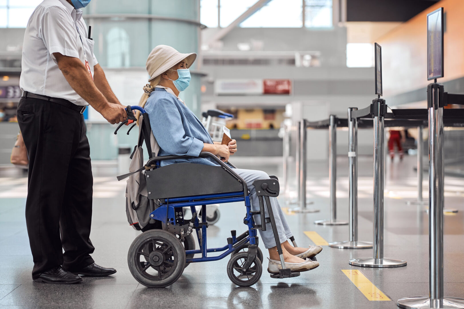 Requesting Airport Assistance for Disabled Travelers
